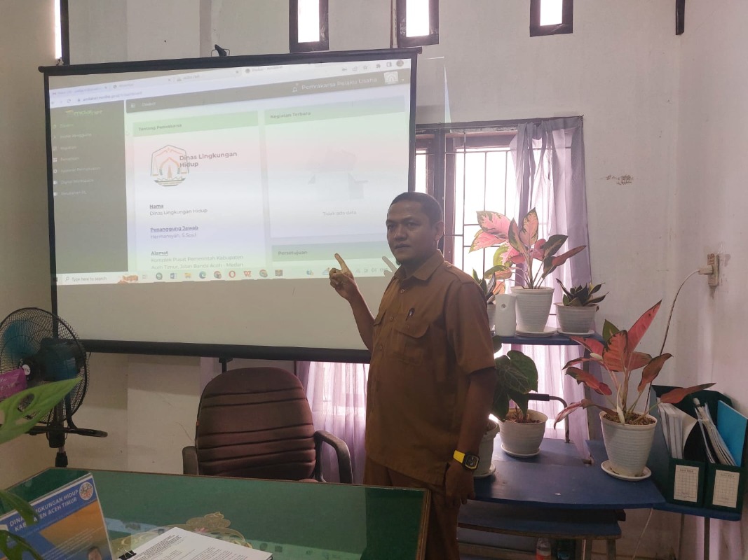 Lnews Aceh Timur -Dinas Lingkungan Hidup Kabupaten Aceh Timur guna ...